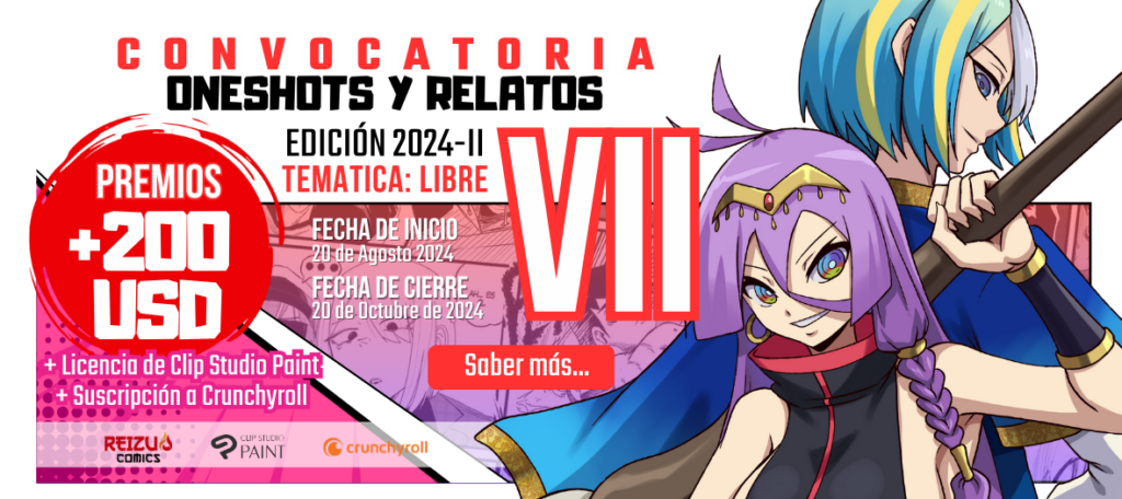 Convocatoria Oneshots - Editorial Reizu Comics